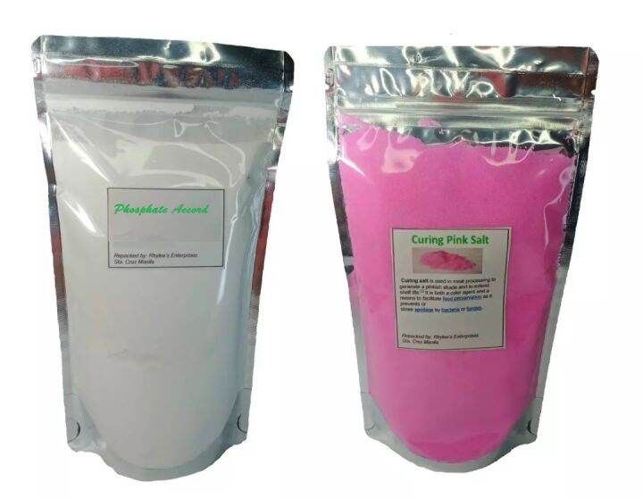 Phosphate Accord Powder 500 grams + Pink Curing Salt 500 grams | Lazada PH