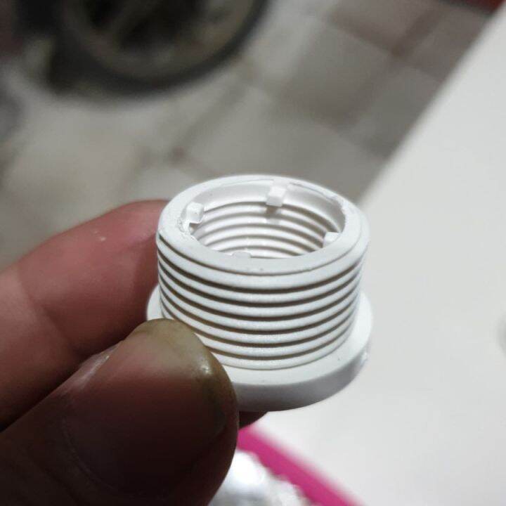 Vlok ring vlokring/ sok kran/ sok drat luar dalam pvc ukuran 3/4 x 1/2 ...