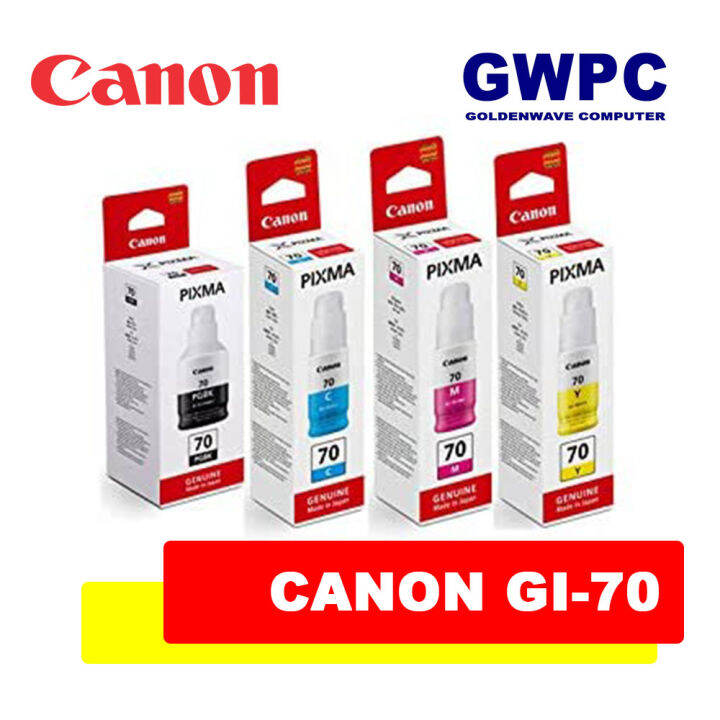 Canon GI-70 Genuine Ink Bottle GI 70 GI70 | Lazada PH