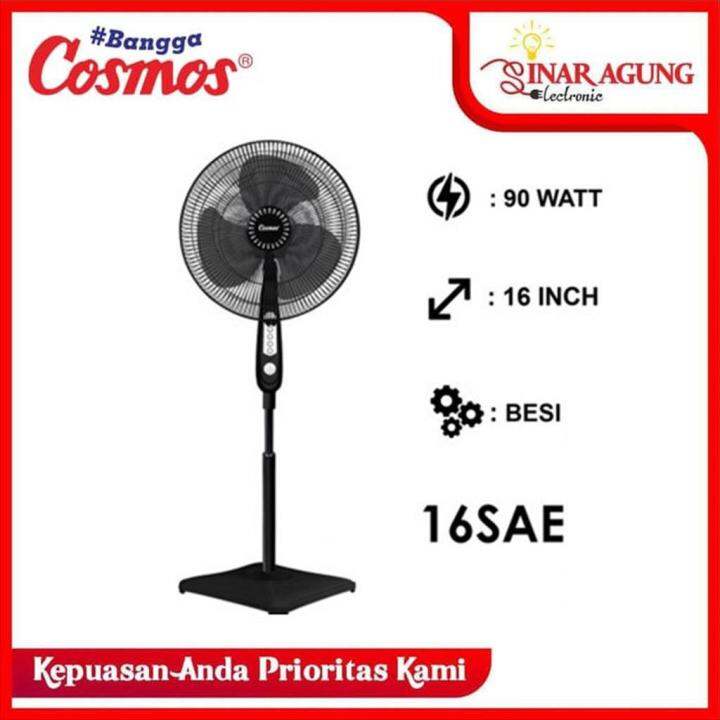 KIPAS ANGIN BERDIRI COSMOS 16SAE / 16 SAE STAND FAN 100% ORI | Lazada Indonesia