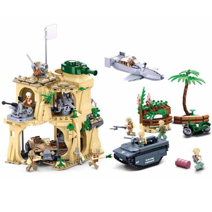 LEGO 2023 Military Vehicle Battle of Lwo Jima Japen US Army Tank ...