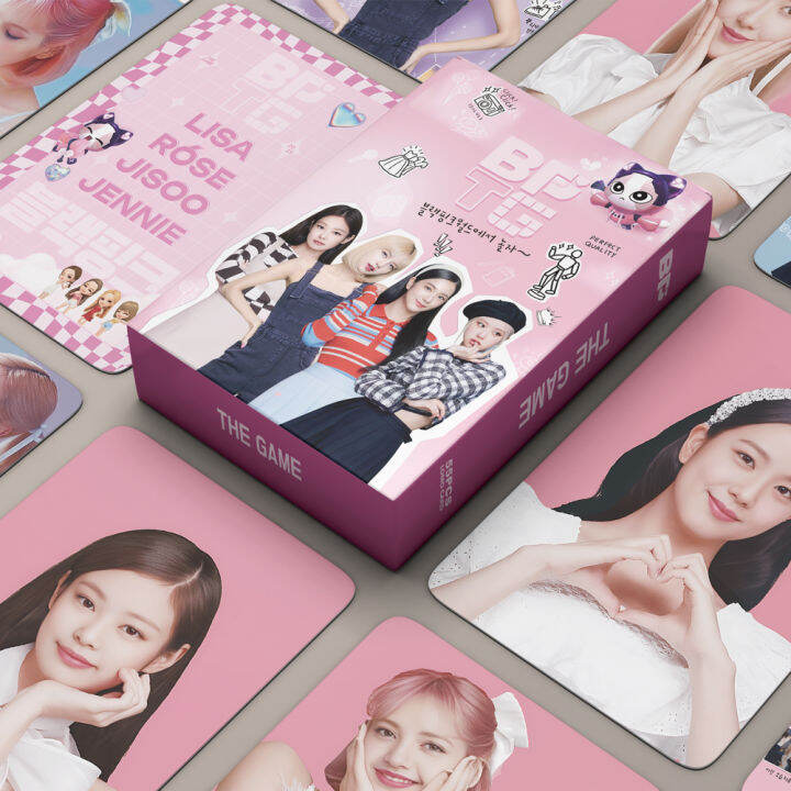 Csbi 55pcs Set Kpop Blackpink 2023 The Game Blackpink With You Lomo