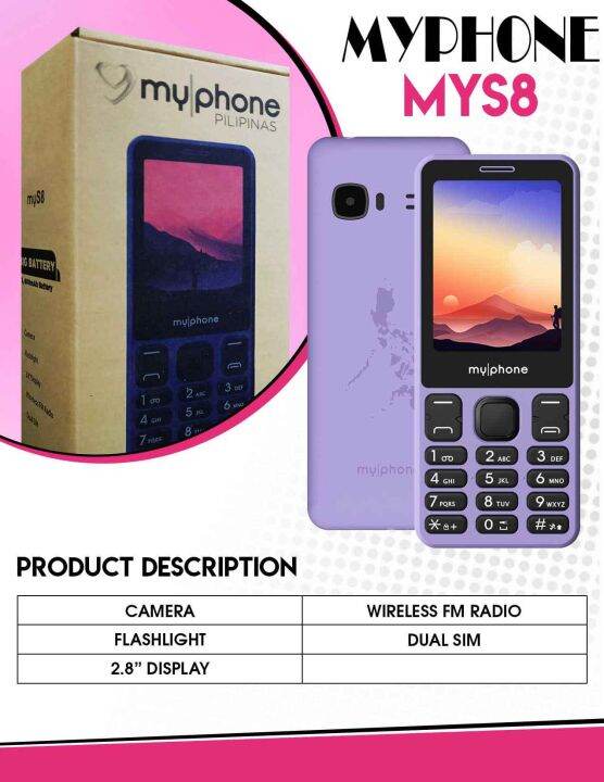 MyPhone MYS8 Keypad Phone | Lazada PH