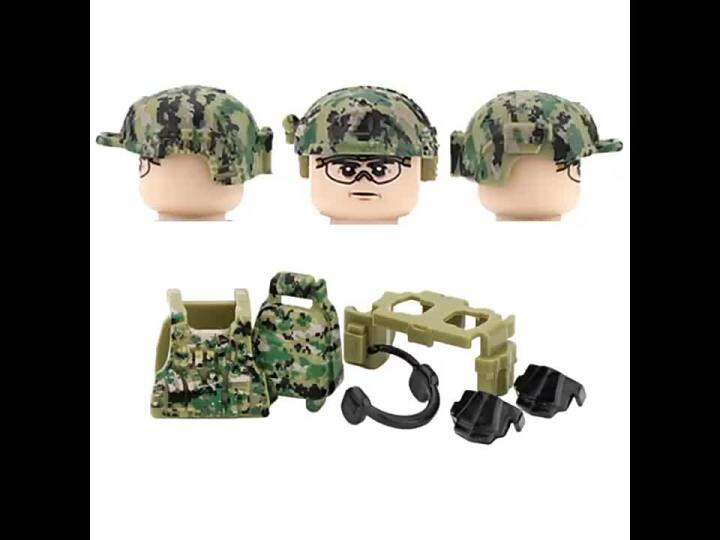 Military US Army Jungle MC Special Forces Weapon Building Blocks Delta ...