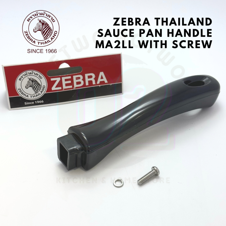 Zebra Thailand Sauce Pan Handle Ma2LL with Screw Spare Part Zebra Pot ...