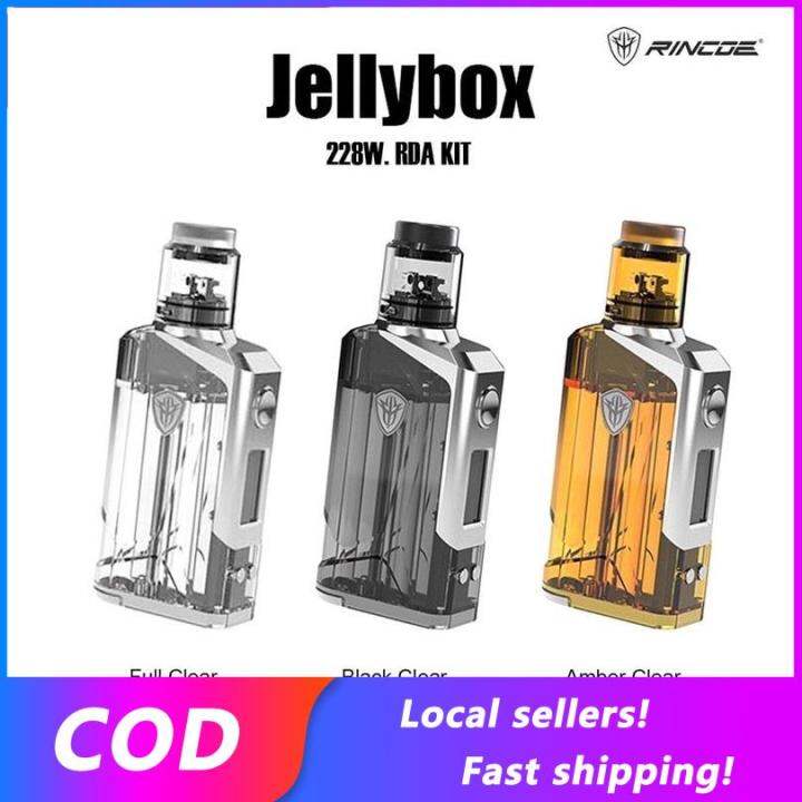 HOT SALES 】 (Original) RINCOE JELLYBOX 228W BATTERY NOT INCLUDED AMBER ...