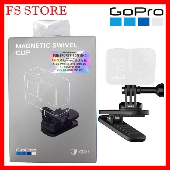 GOPRO ORIGINAL MALAYSIA MAGNETIC SWIVEL CLIP | Lazada
