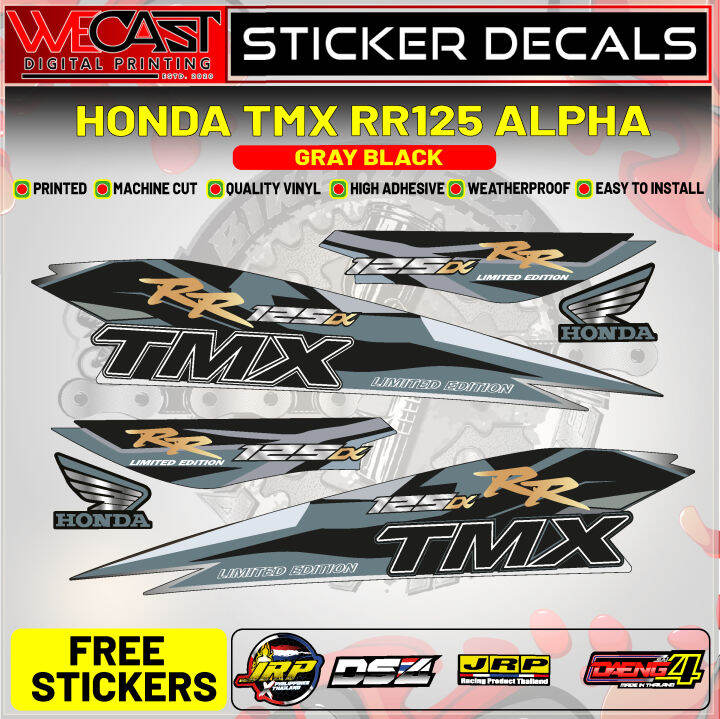 HONDA TMX 125 RR MOTORCYCLE DECALS | Lazada PH