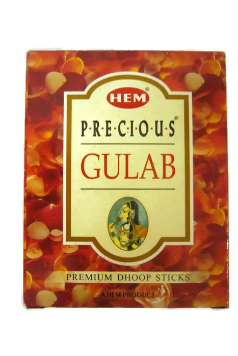 Hem Precious Gulab - Rose Dhoop Stick From India (25pcs) With Free ...