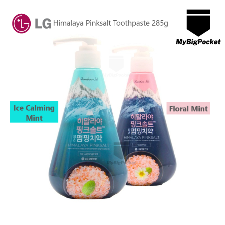 LG Health Care Himalayan Pink Salt Pumping Toothpaste 285g | Lazada Singapore