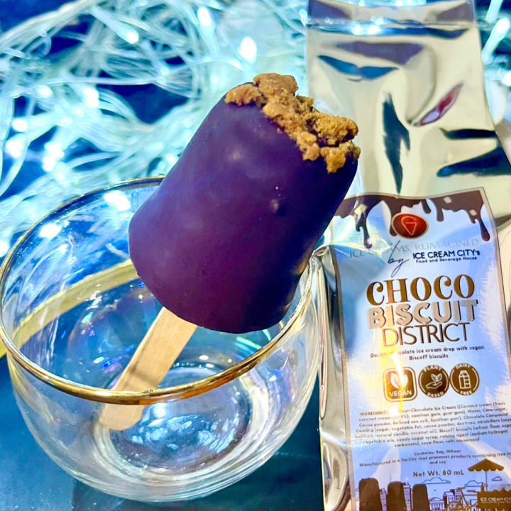 Ice Cream City Choco Biscuit District Vegan, Dairy-free & Plant-based Popsicle | Lazada PH