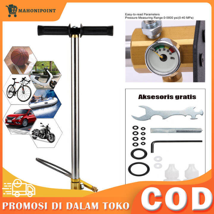 6000PSI POMPA PCP 6000 PSI POMPA PCP BARRACUDA 4 STAGE MANOMETER 6000 PSI STAINLES STEEL BONUS ...