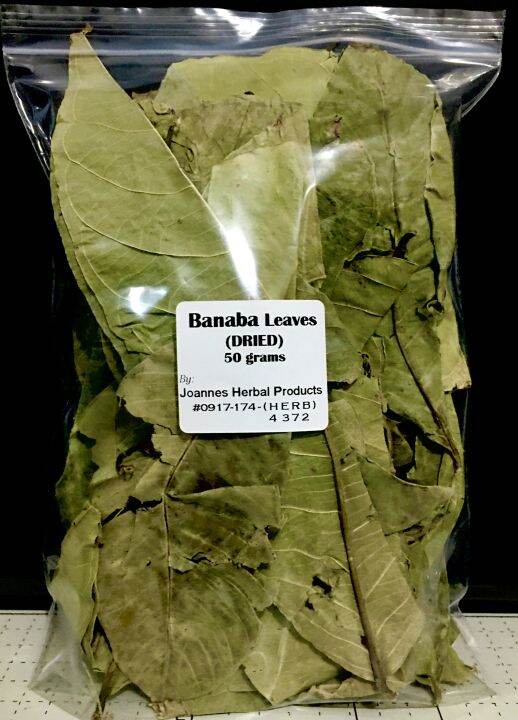 Organic banaba leaves dried 50 GRAMS | Lazada PH