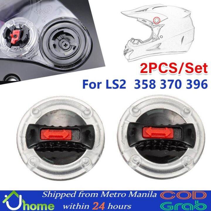 【SOYACAR】Motorcycle Helmet Visor Lens Lock For LS2 358 396 370 ...