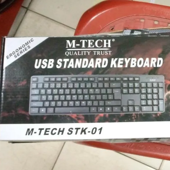 KEYBOARD USB M-TECH STK-01 STANDAR / Keyboard Standard MTECH STK01 ...
