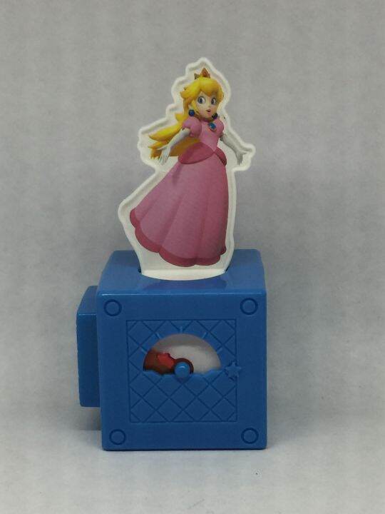 McDonald's Toy Collections 2018 - Mario Series (Princess Peach Spinning ...