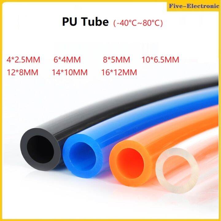 5/10Meter Pneumatic Tube 4mm 6mm 8mm 10mm 12mm 14mm 16mm ท่อท่อ Air ...