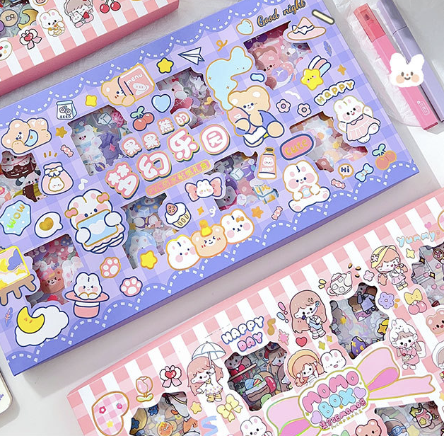 Stiker Box Momo isi 200 Lembar Sticker Viral | Lazada Indonesia