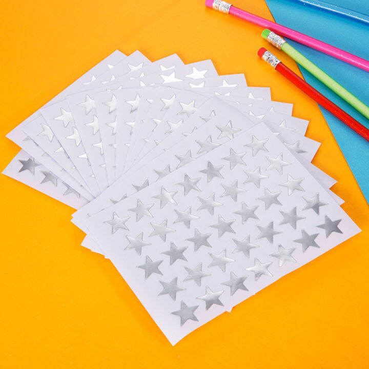 Reward Sticker Envelope Award Flash Sticker Five-pointed Star Sticker ...