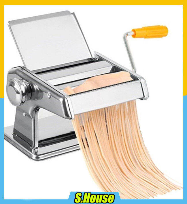 Stainless Steel Manual Noodle Pasta Spaghetti Mee Maker Machine ...
