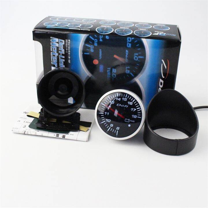 Defi Meter Model BF 2.5 Inch Defi BF White&red Light 60mm Gauge Gauge ...