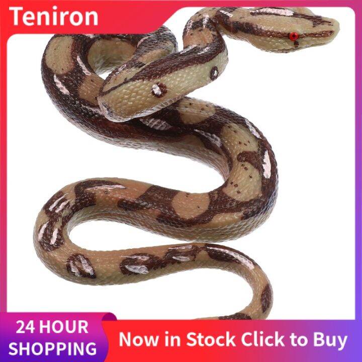 High Simulation Python Model Toy Big Realistic Snake Halloween Tricky ...