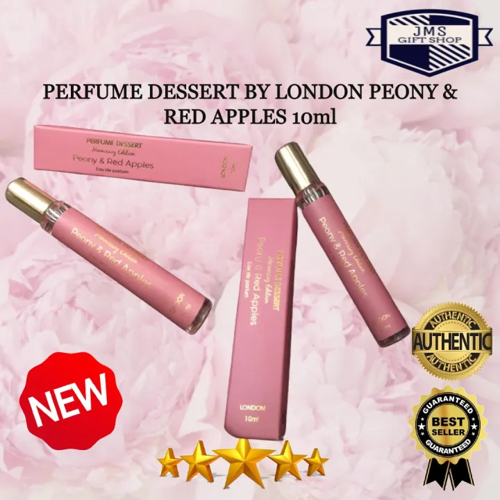 NEW PEONY & RED APPLES Perfume Dessert Hennessey Edition 10ml (Eau De ...