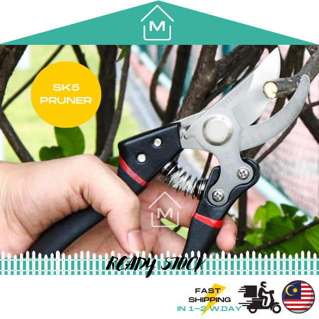 Garden Scissors Secateurs Farmer Tools Flower Trim Tree Cutter Pruning ...