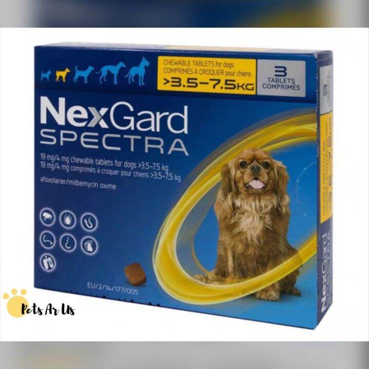 Nexgard Spectra for dogs 3.5-7.5kg | Lazada PH