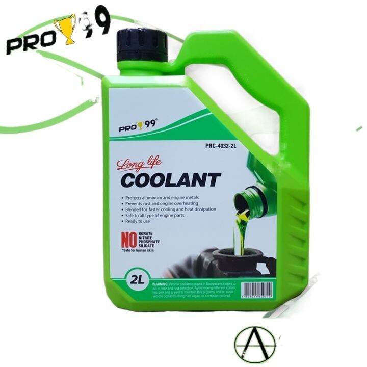 PRO 99 Long Life Coolant Green 2L PRC-4032-2L RS8 COOLANT | Lazada PH