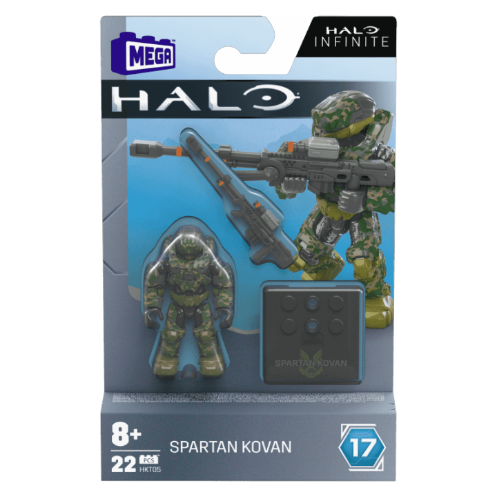 Haloinfinite Mega Bloks Construx Haloes Universe Heroes Series 17 Spartan Yoroi Kovan Agryna