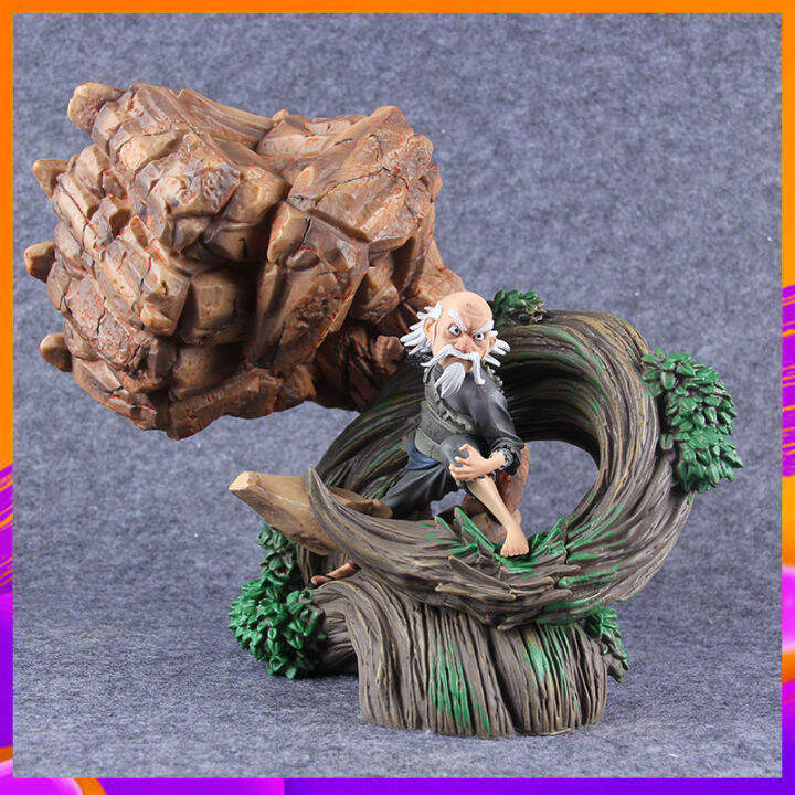 NARUTO โมเดลนารูโตะ25ซม. การ์ตูนแอนิเมชันยักษ์หุ่นแอ็กชัน GK Tsuchikage ...