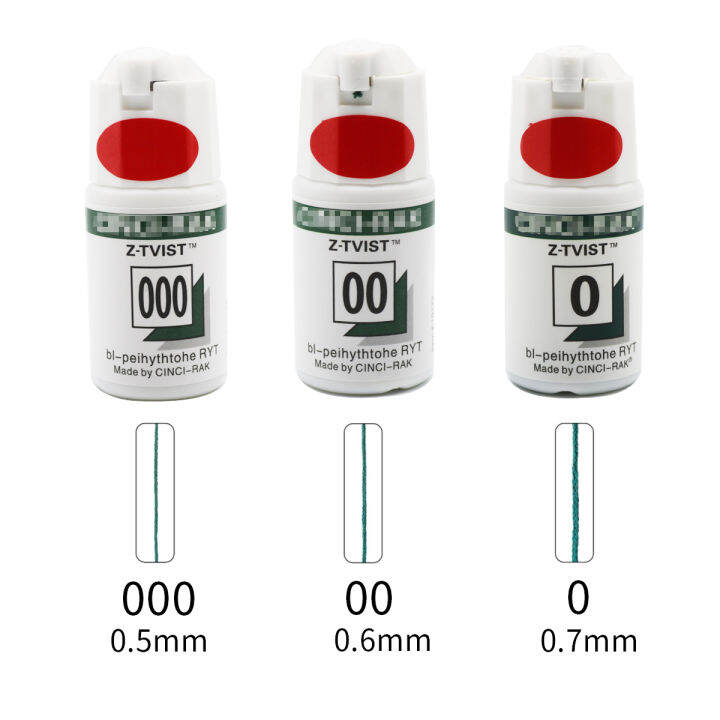 1pc Gums Line Thread Disposable Gin/gi/val Retraction Cord Knitted ...