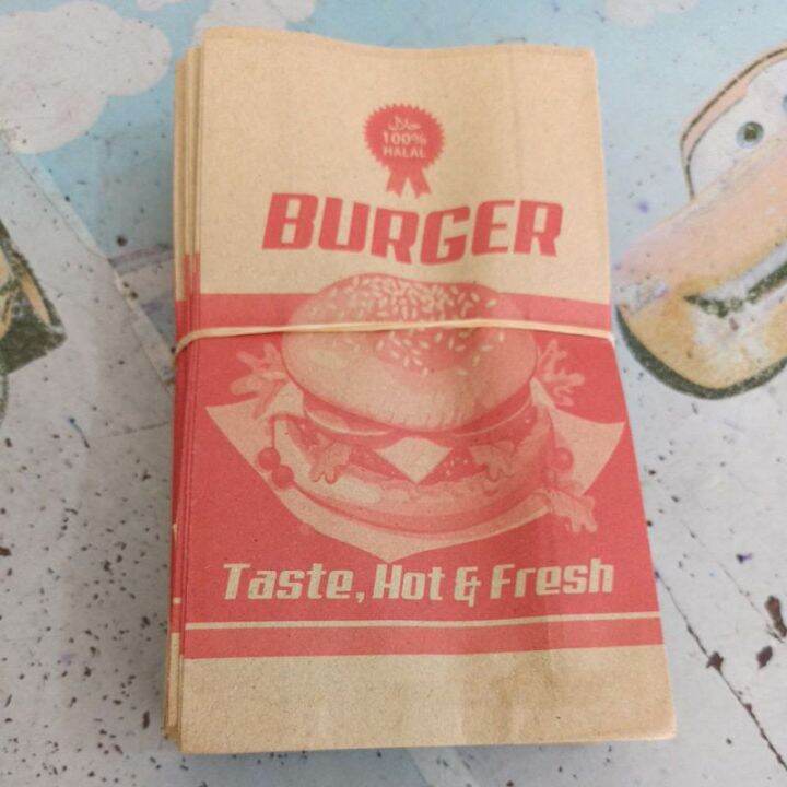 Bungkus Burger mini isi 50 pcs | Lazada Indonesia