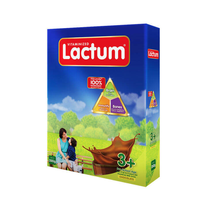 LACTUM Chocolate Milk Supplement Powder for 3+ Years Old 350g | Lazada PH