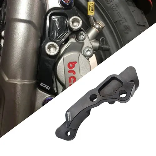 SEMSPEED CNC Motorcycle Front Brake Caliper Cover Guard Protector For ...