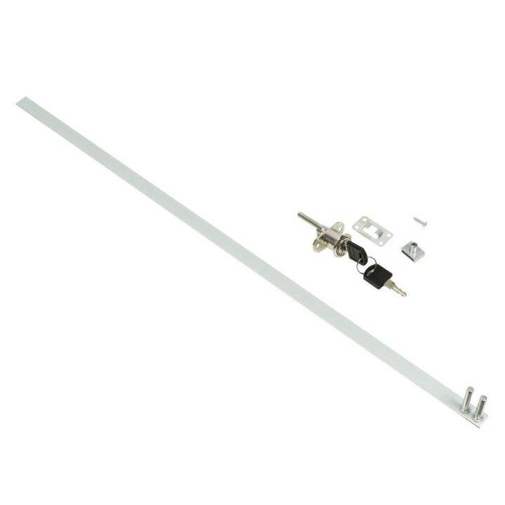 กุญแจล็อก HAFELE สีเงิน FRONT DRAWER LOCK HAFELE SILVER | Lazada.co.th