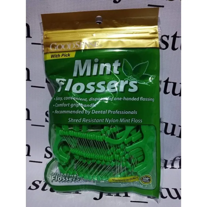 GoodSense Mint Flossers Dental Floss AUTH USA | Lazada PH