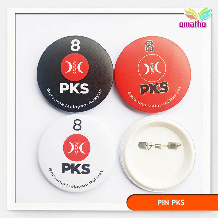 Pin PKS Logo Baru 58mm | Lazada Indonesia
