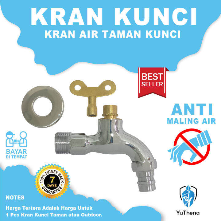 Kran Taman Babet - Kran Taman Kunci - Keran Taman Gembok | Lazada Indonesia