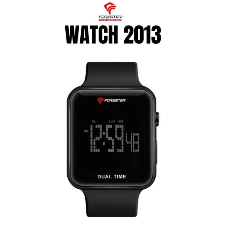 Forester Jam Tangan Digital Pria 2013 Watch Water Resistant | Lazada ...