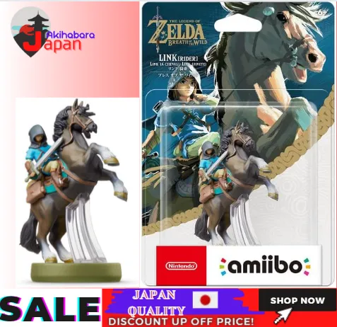 Nintendo Amiibo Legend ของ Zelda Breath Of The Wild Link Rider Switch ...