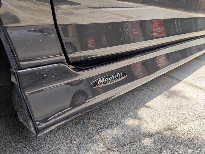 Modulo crystal logo side skirt labeling is suitable for personalized ...