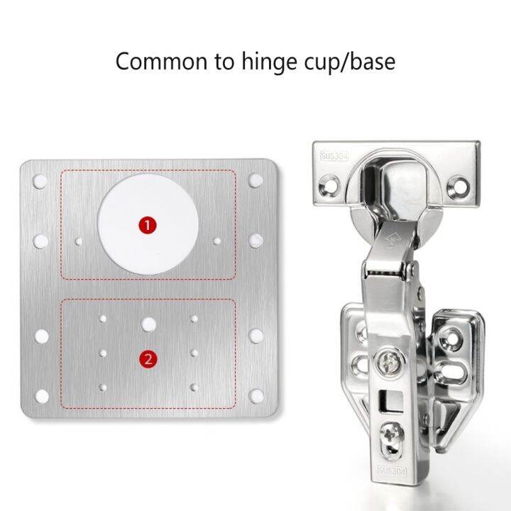 Office Cabinet Hinge Repair Mounting Plate Locker Wardrobe Drawer ...