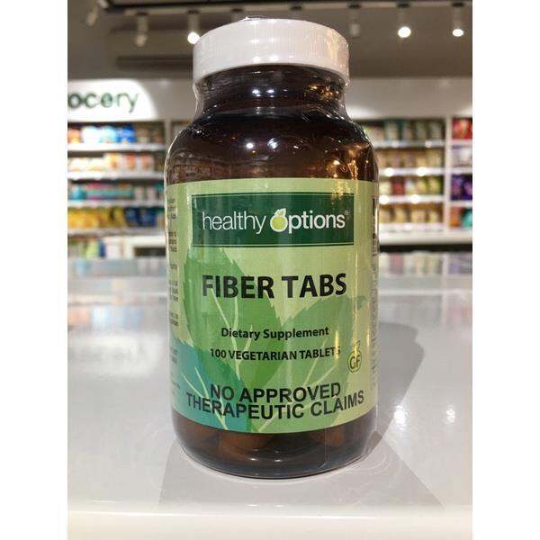 Fiber Tabs Healthy Options 100 vegetarian tablets | Lazada PH