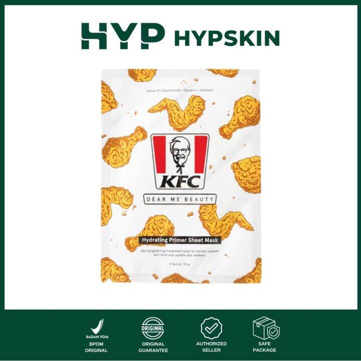 Dear Me Beauty X KFC Hydrating Primer Sheet Mask 20gr | Lazada Indonesia