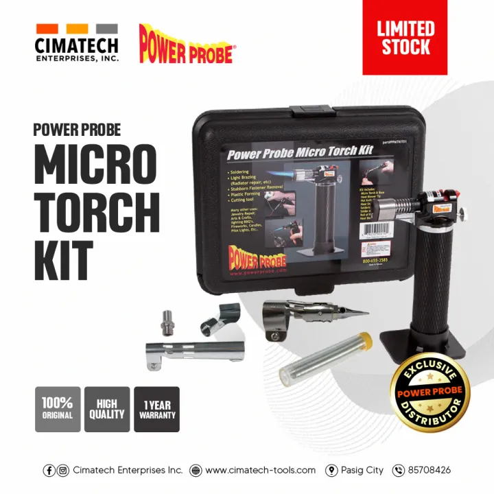CIMATECH - Power Probe Micro Torch Kit | Lazada PH