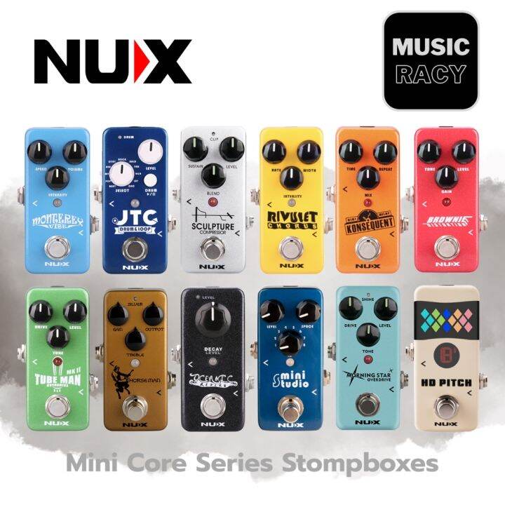Nux Mini Core Series Stompboxes Effect Guitar เอฟเฟ็คก้อน สำหรับ กีตาร์ ...