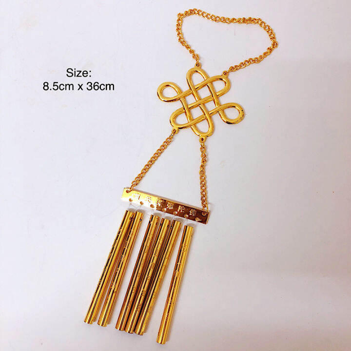 Fengshui 6 Rod Mystic Knot Wind Chime Windchime | Lazada PH