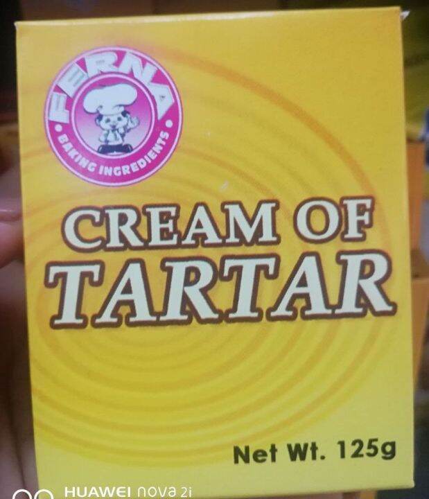 FERNA CREAM OF TARTAR 125grams/pack, best for your daily baking needs ...